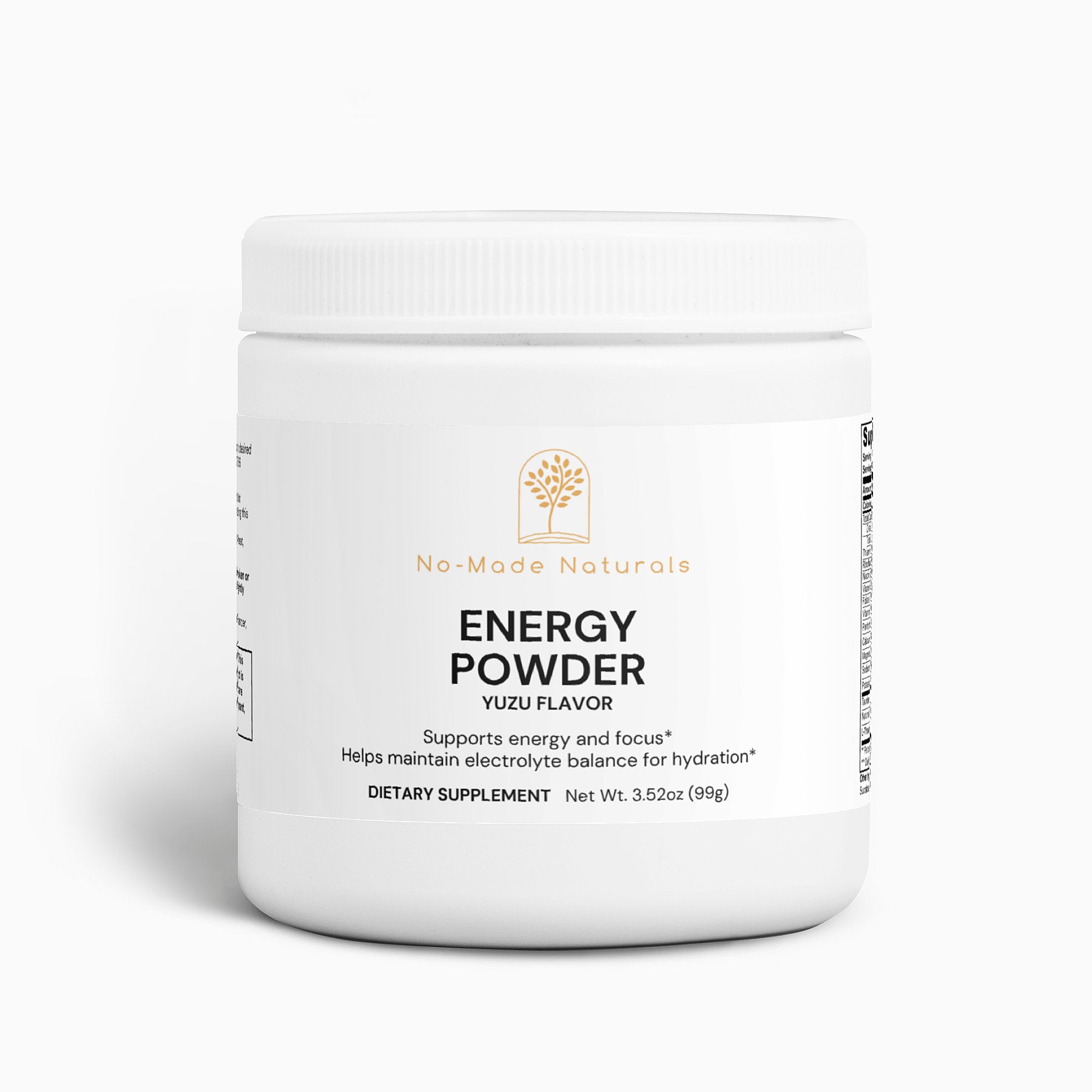 Energy Powder (Yuzu Flavor) – No-Made Naturals
